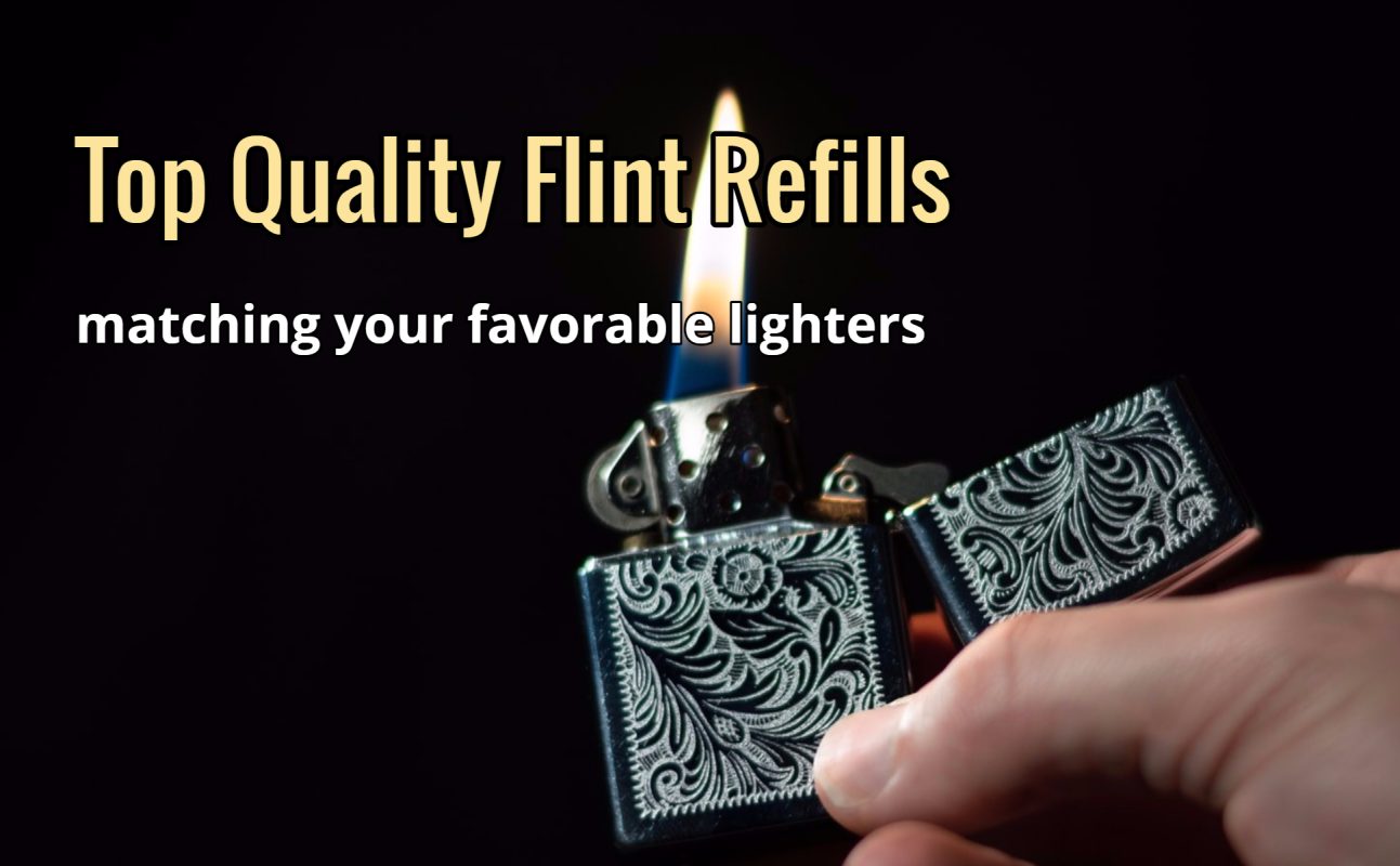 100-Pack Universal Lighter Flints | Premium Flint Refills for Zippo ...